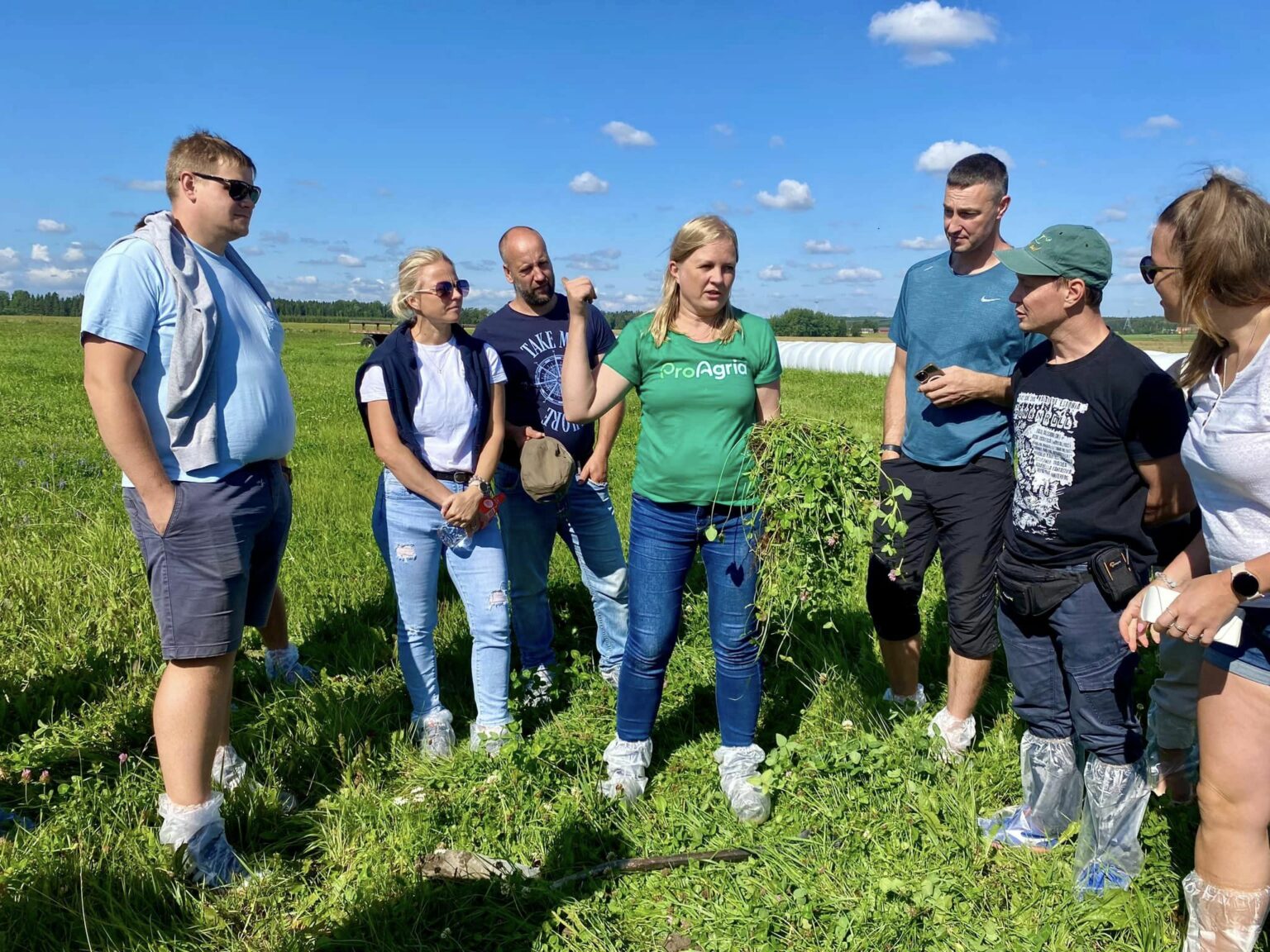 Sustainable Silage study visit of pilot farmers to Finland - Central Baltic