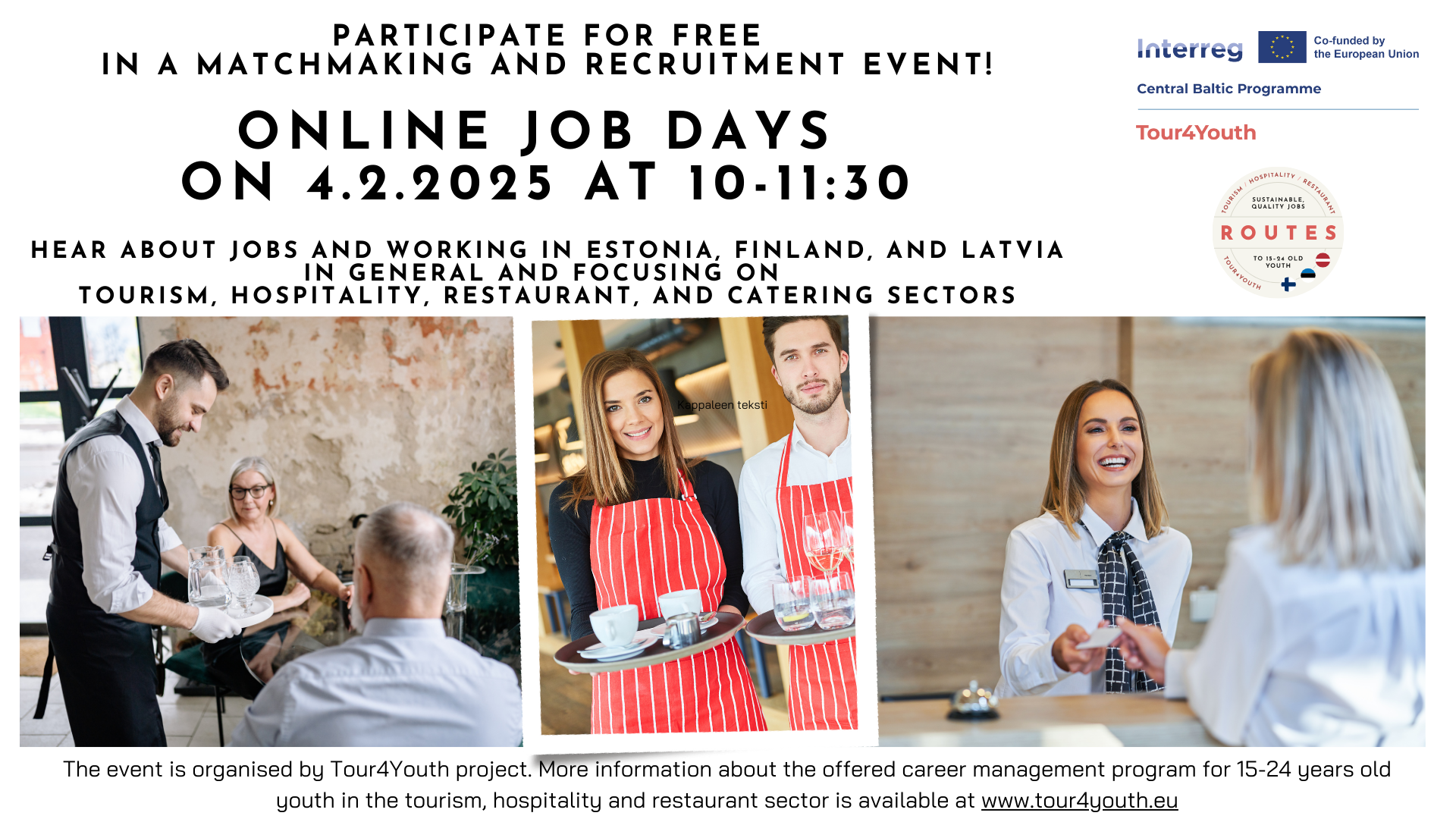 Online Job Days on 4.2.2025 - Central Baltic