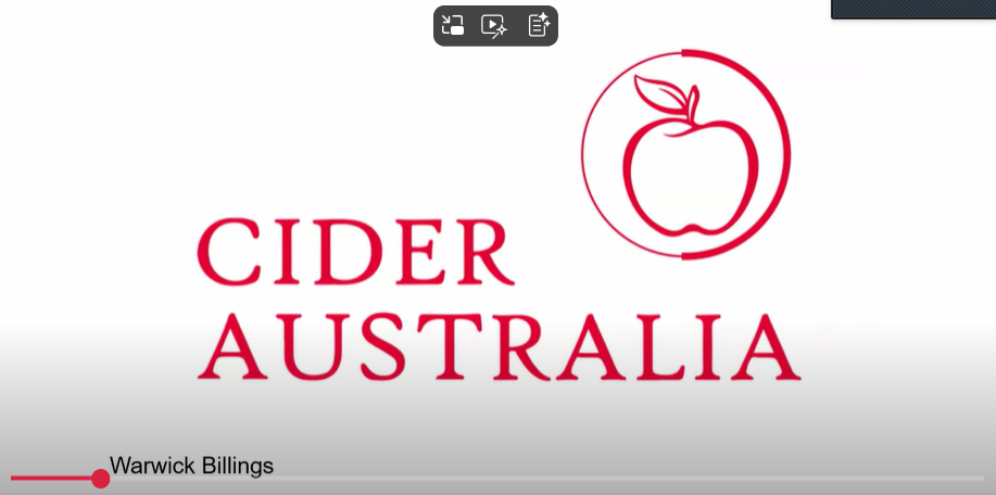 Online Webinar for Craft Cider Makers: “Introduction to the Australian ...