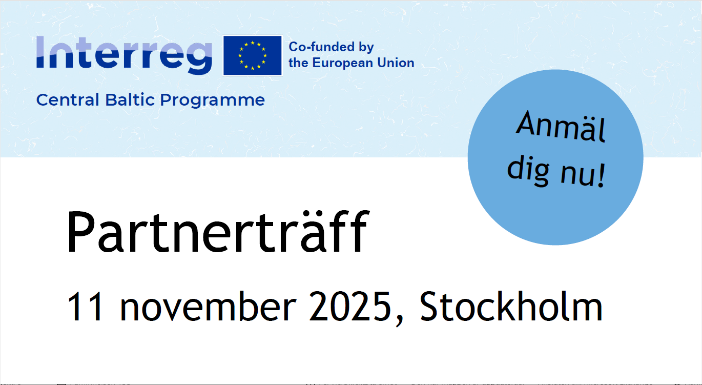 Partner meeting in Sweden - Central Baltic
